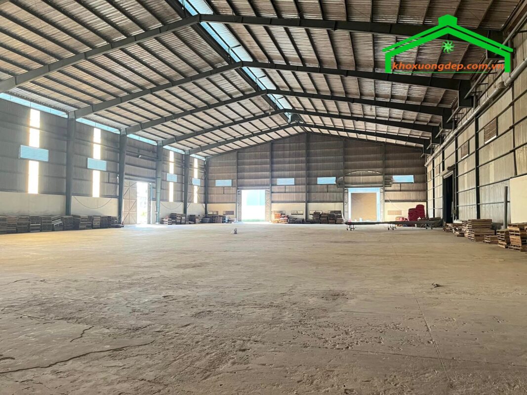 Cho thuê kho xưởng 6000 m2 trong KCN tại Bến Lức, Long An
